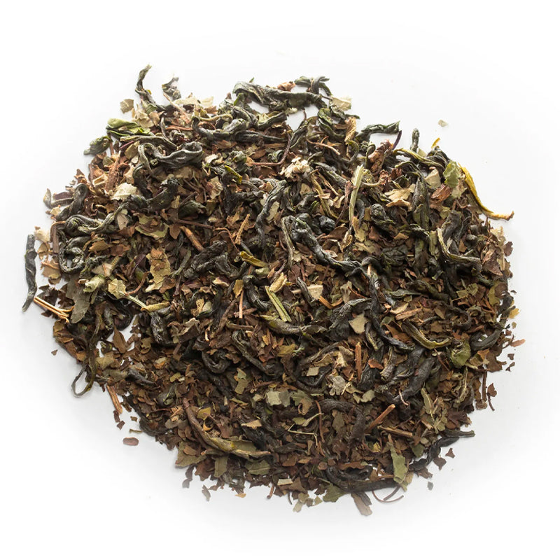 Buddha's Berry | Spring Green Tea & Indian Tulsi Tea | Apothecary Foods
